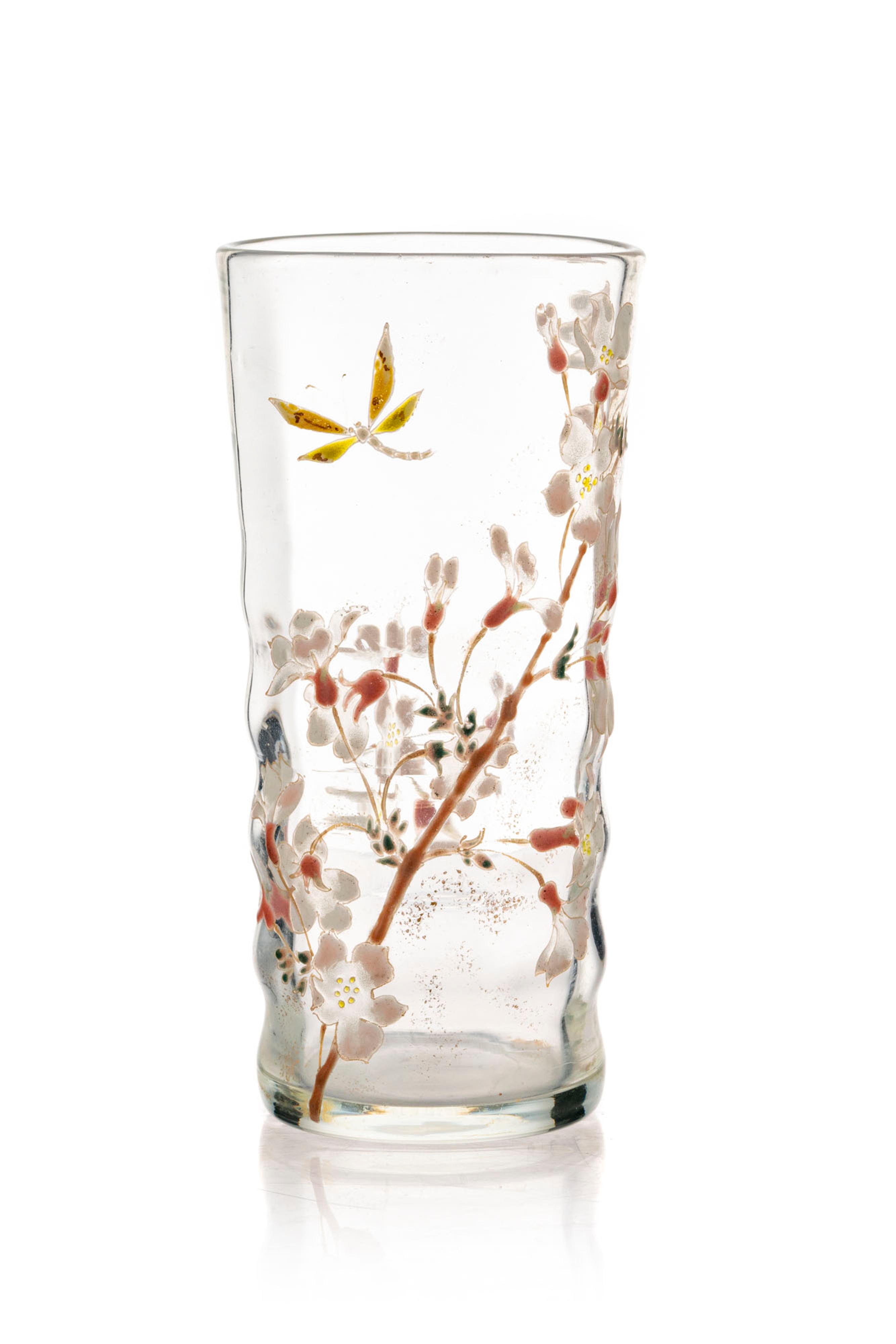 Verre tronconique ourlé en verre transparent signé… | Piguet