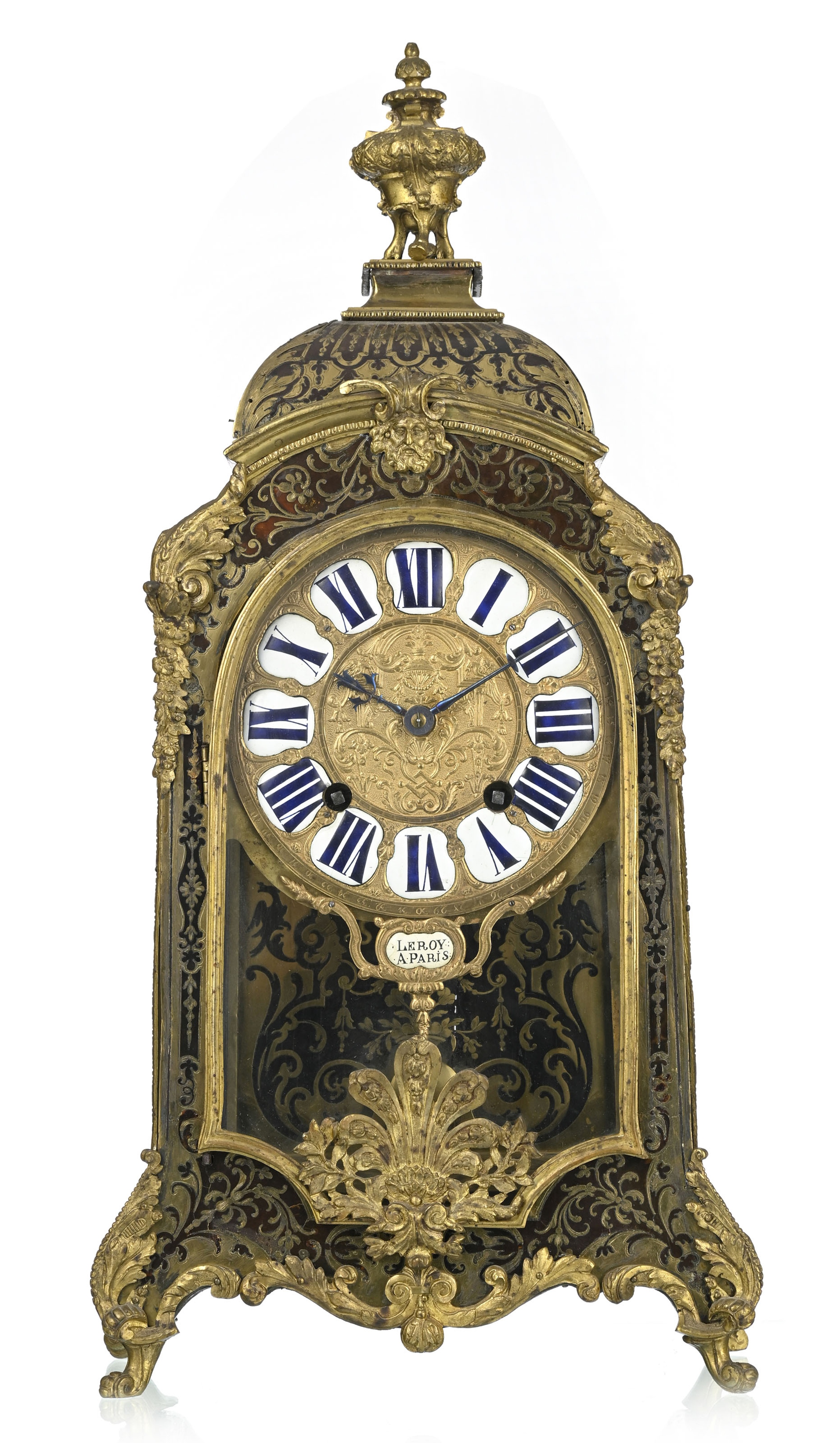Cartel d'époque Régence, en marqueterie Boulle… | Piguet
