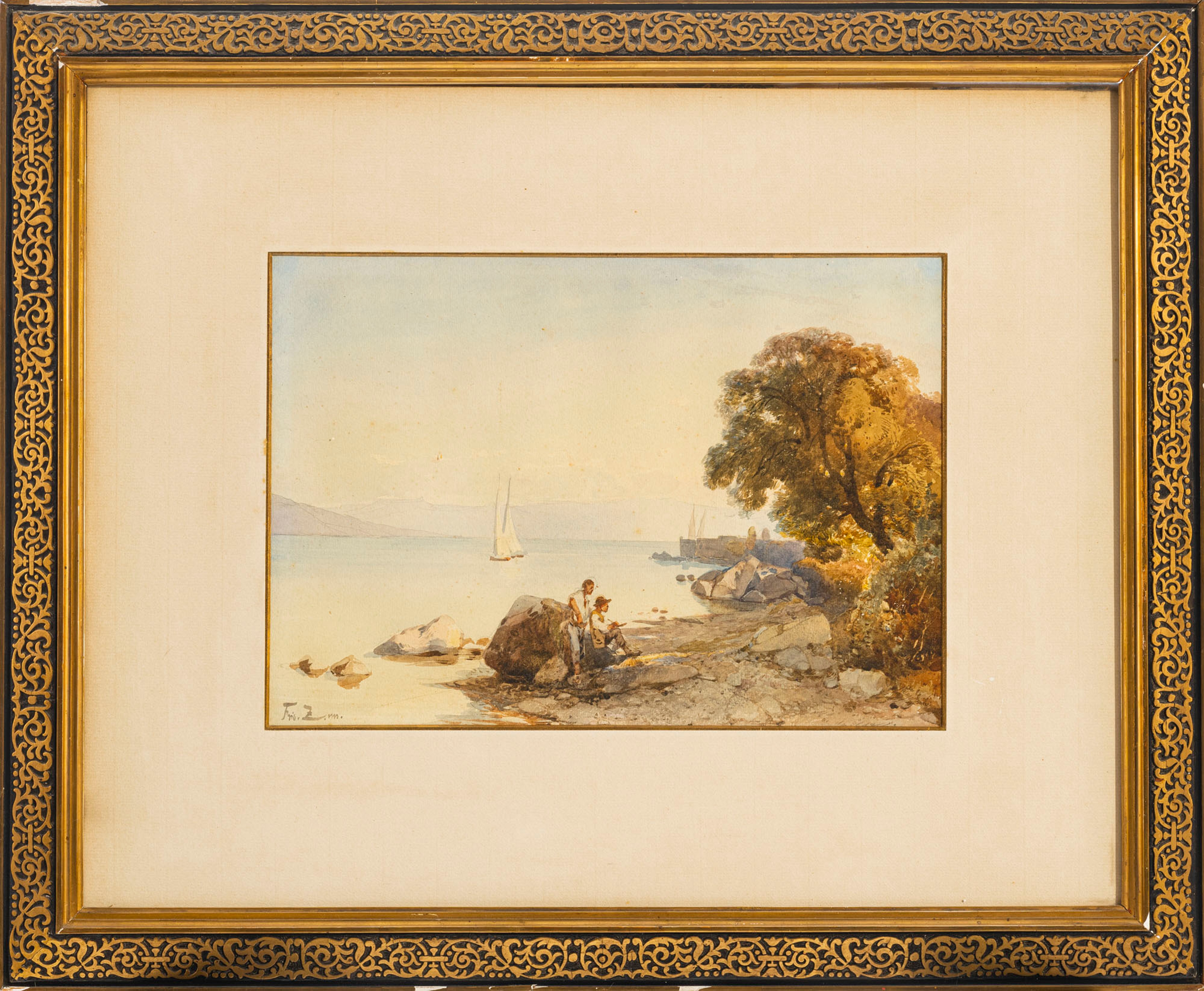 Friedrich Zimmermann (1823-1884), Le peintre… | Piguet