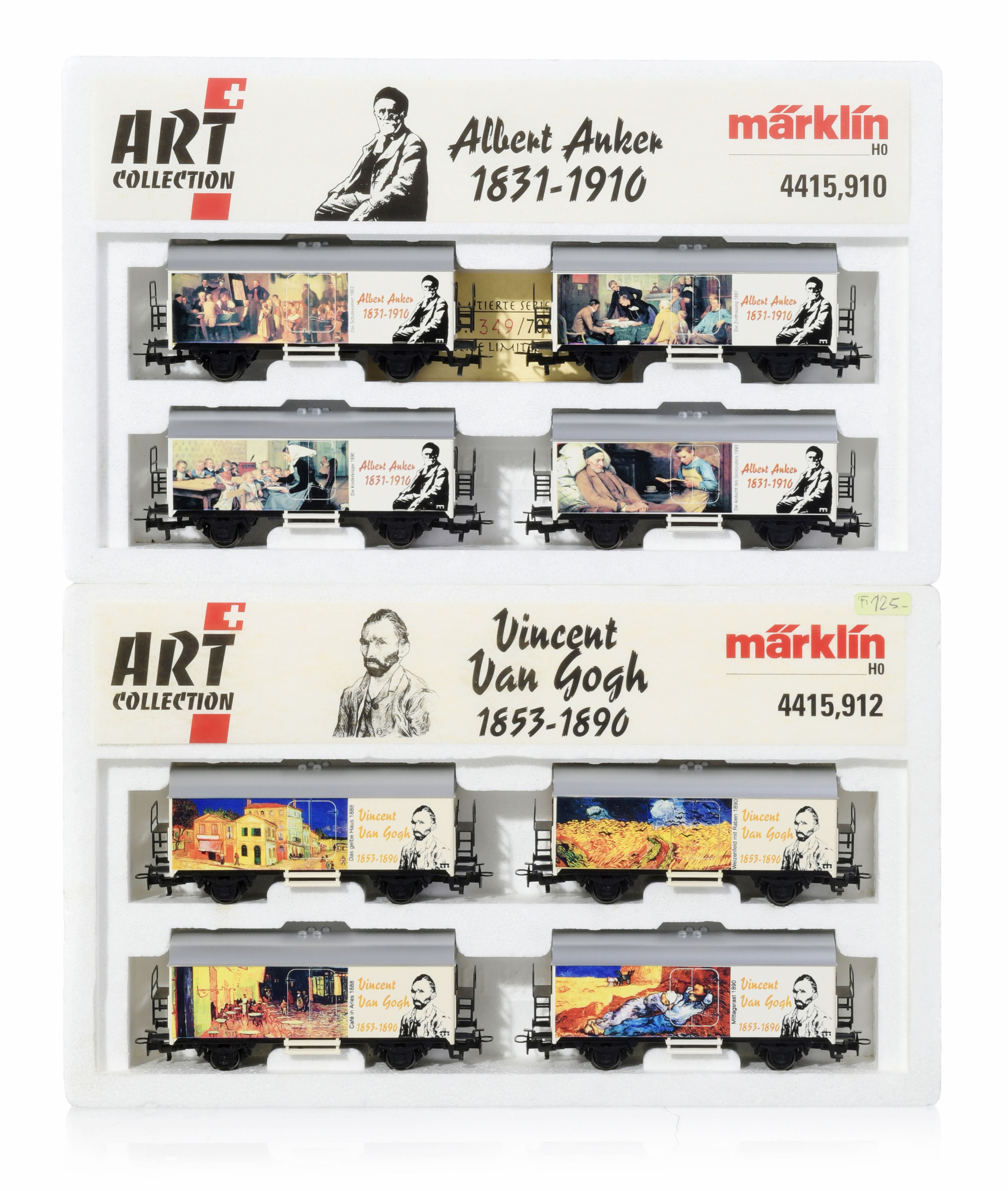 Märklin (Allemagne), échelle HO, 2 coffrets… | Piguet