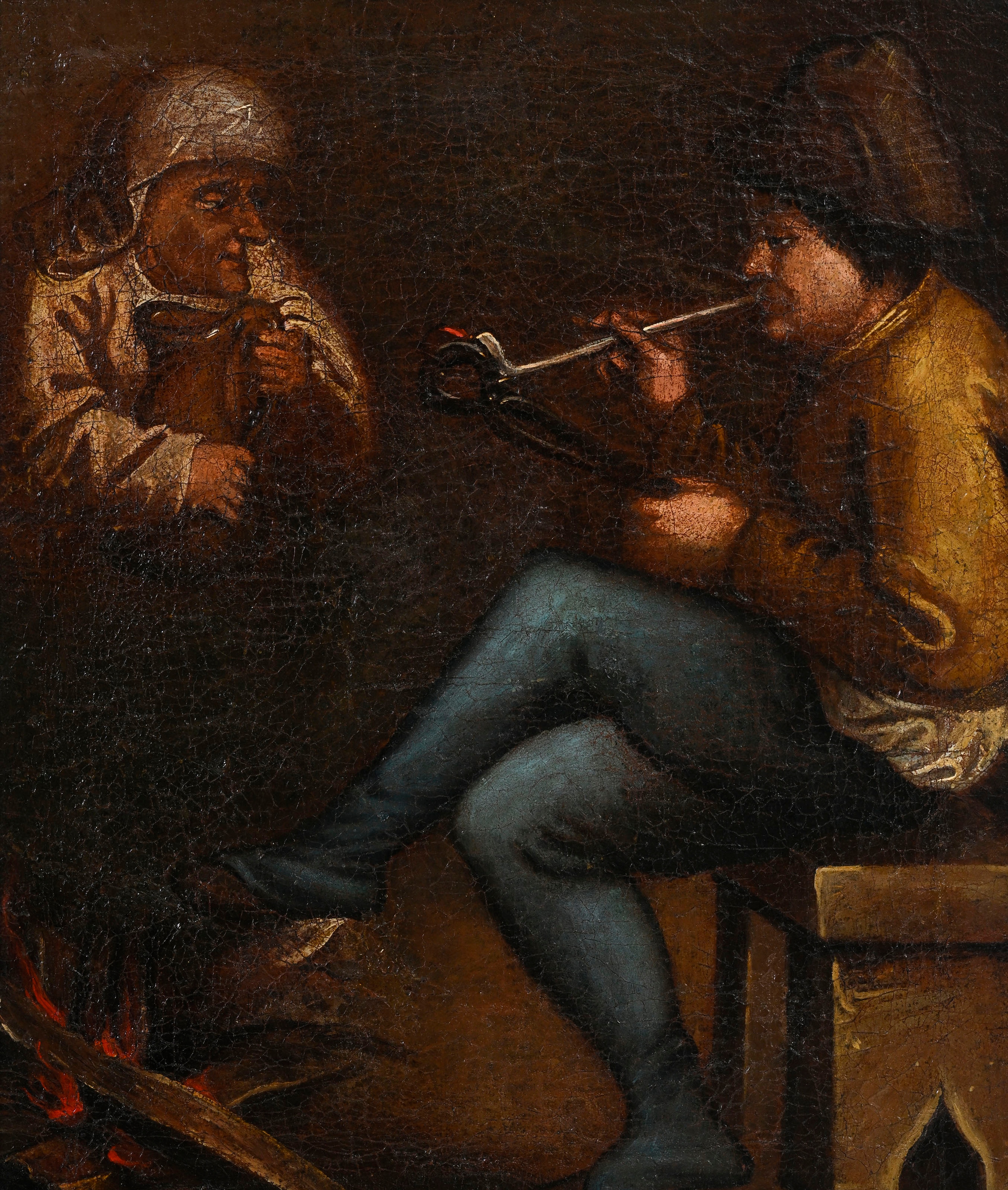 David II Teniers (1610-1690), suiveur de , Fumeur… | Piguet