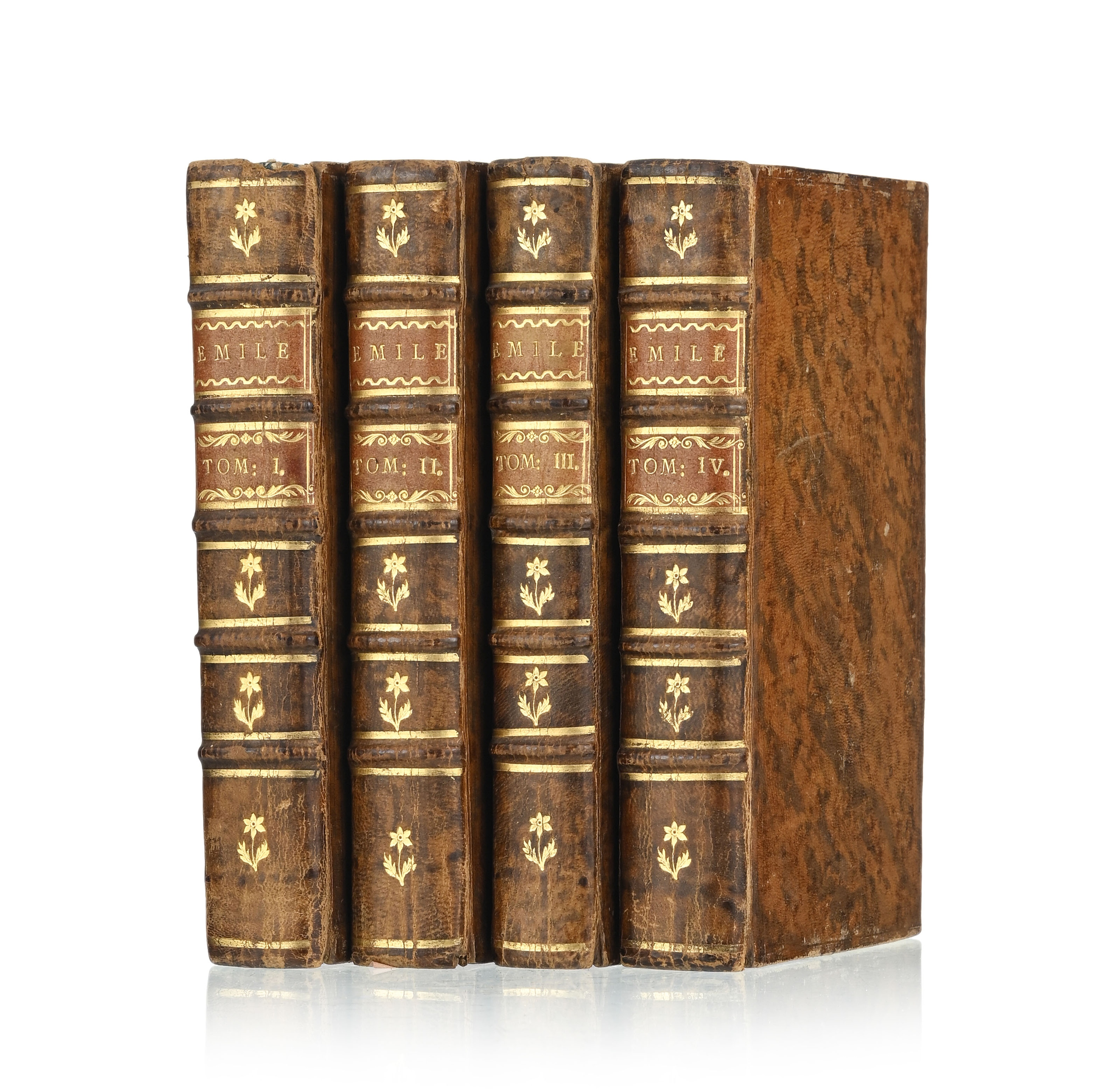 ROUSSEAU (Jean-Jacques). Emile ou de l'Education,… | Piguet