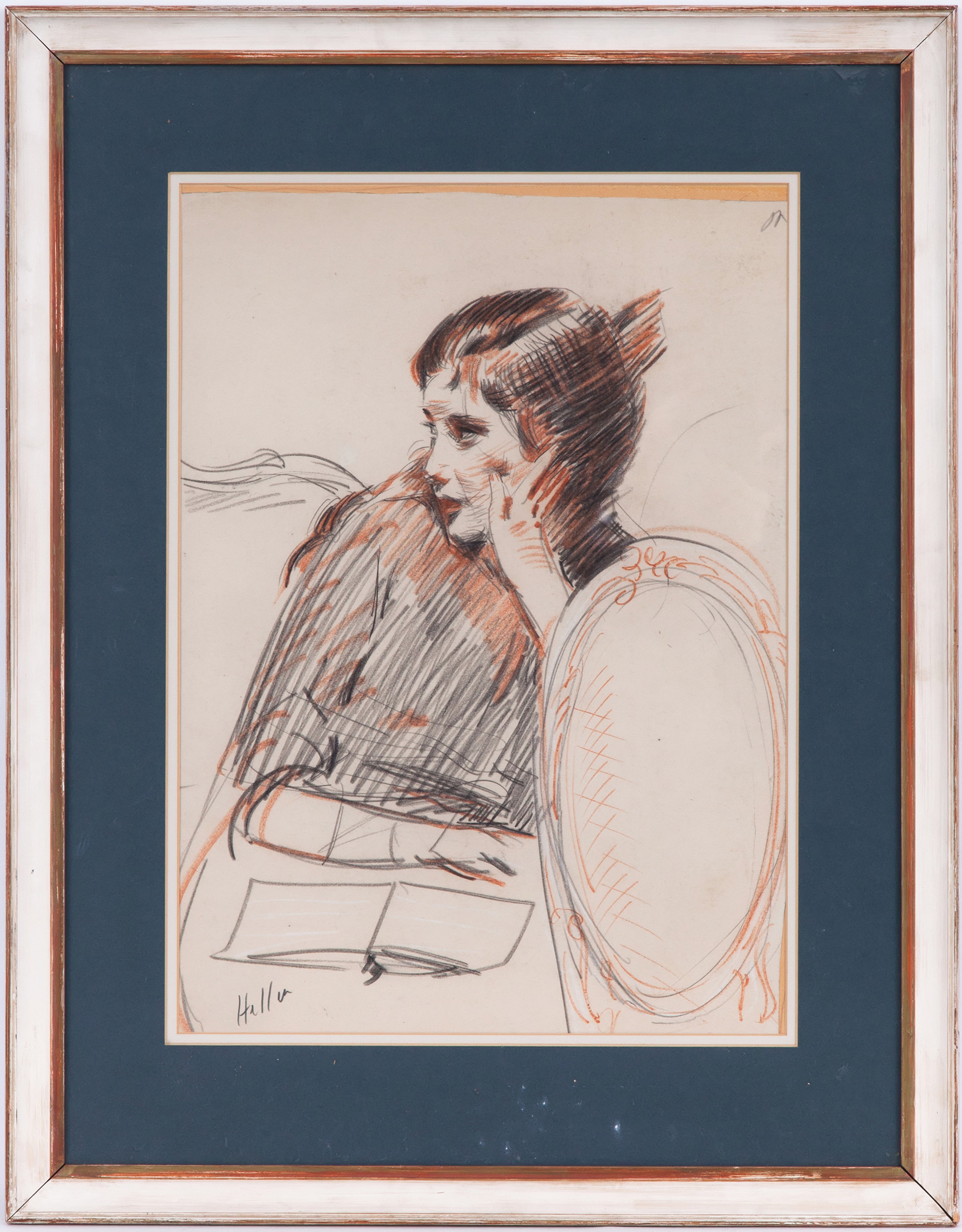 Paul César Helleu (1859-1927) , Portrait de… | Piguet
