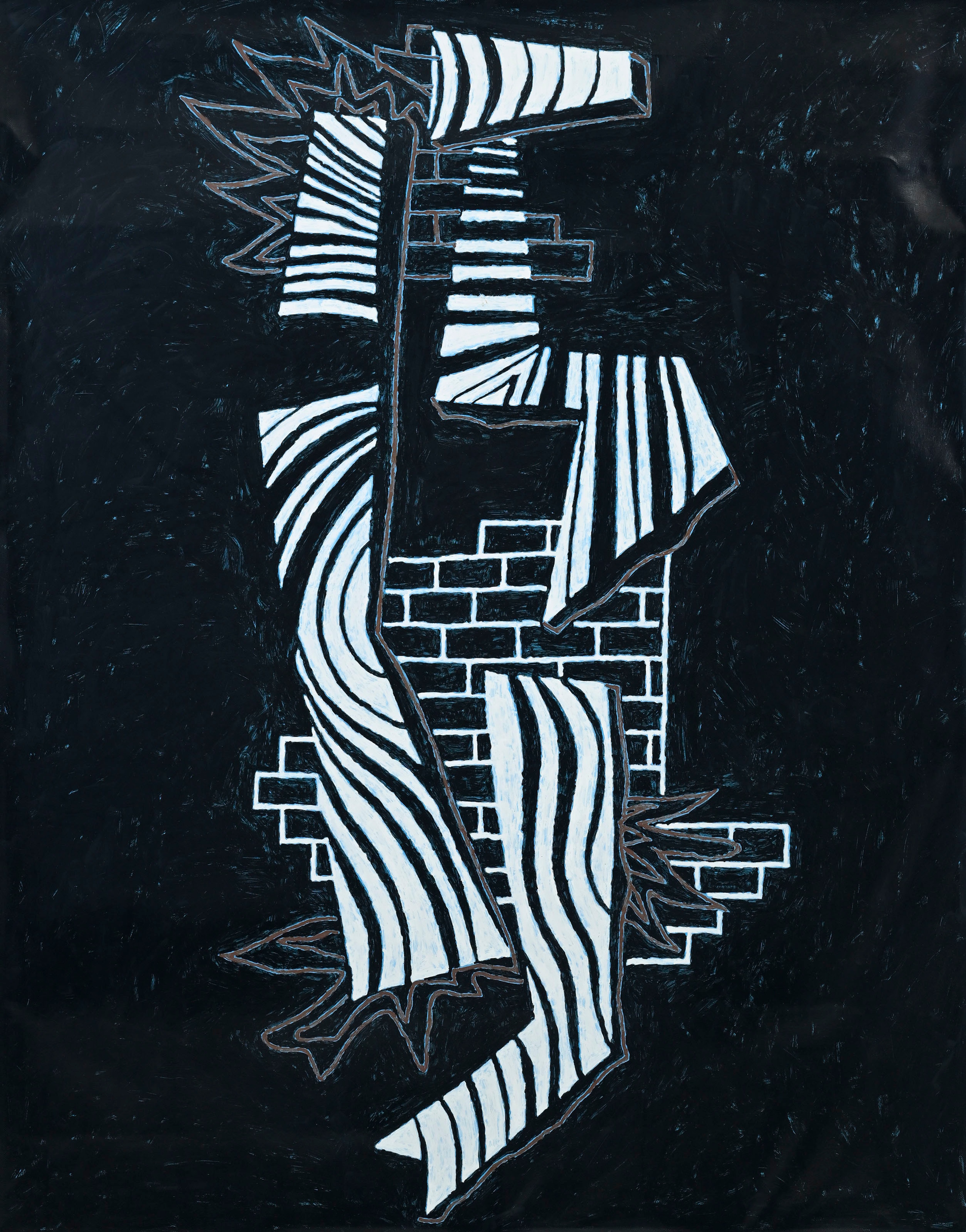 Valentin Carron (1977), "Uberzebra" , 2013, tiflex… | Piguet