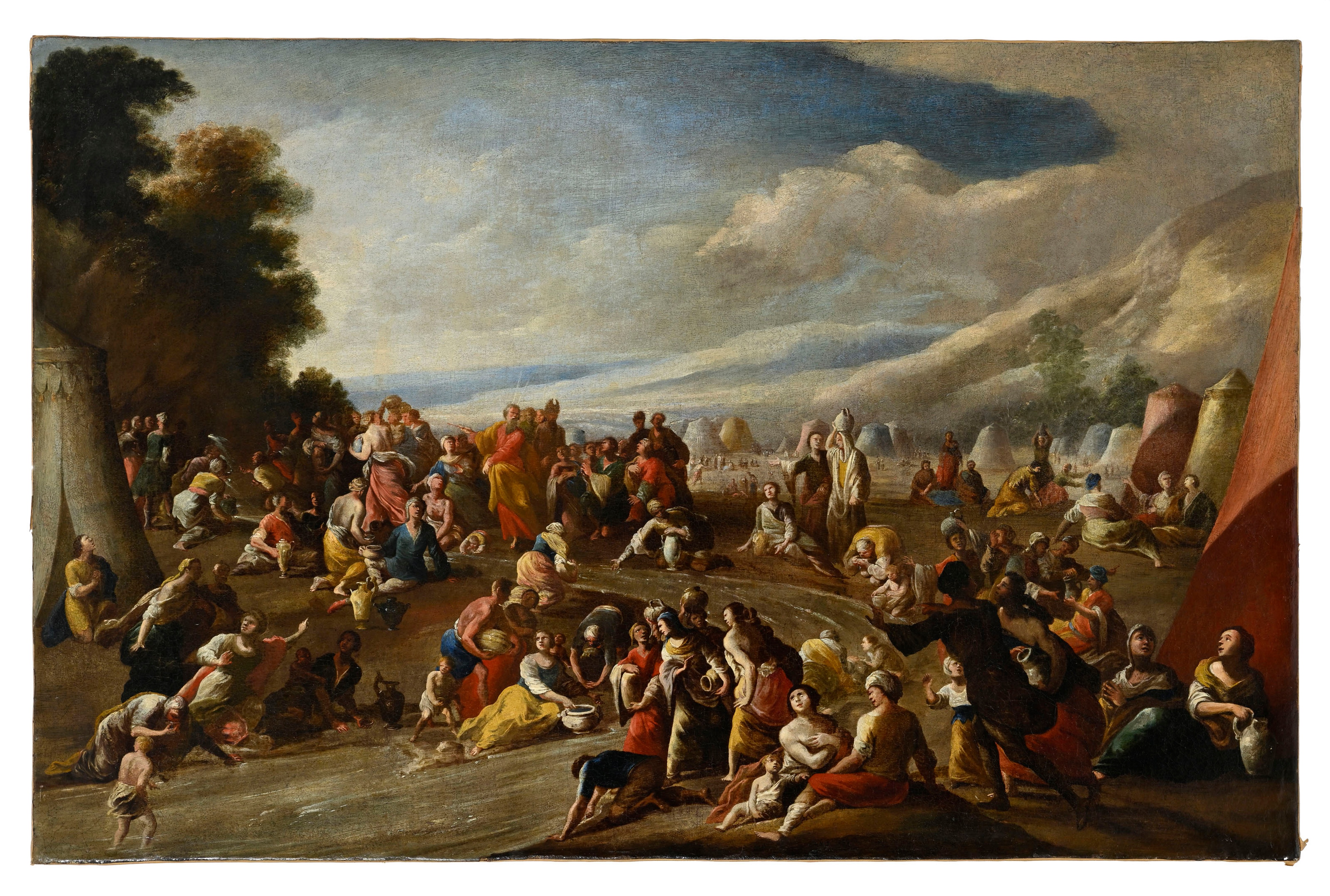 Scipione Compagno (c.1624-c.1680) , Moïse et la… | Piguet