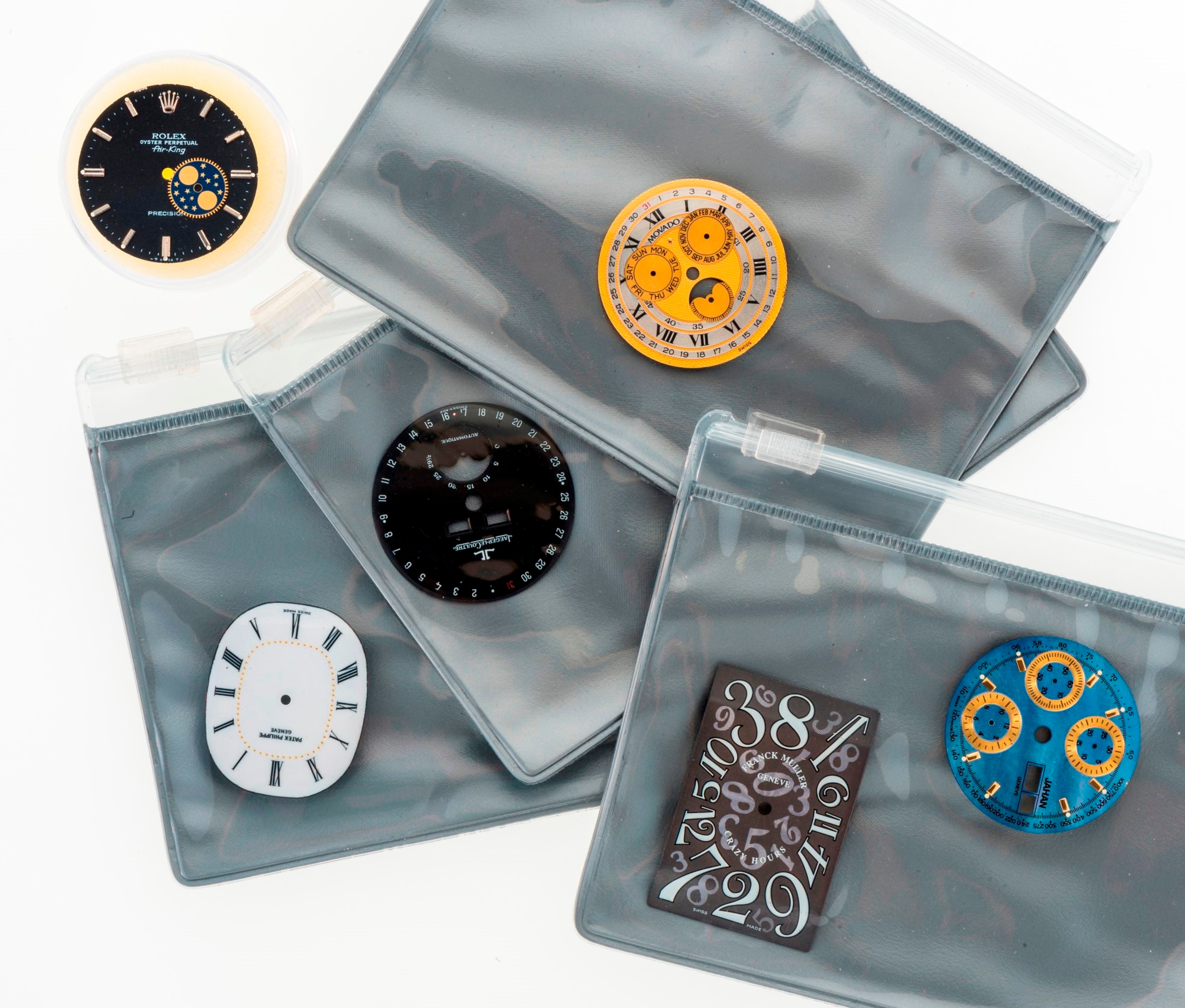 6 cadrans de montres portant les signatures :… | Piguet