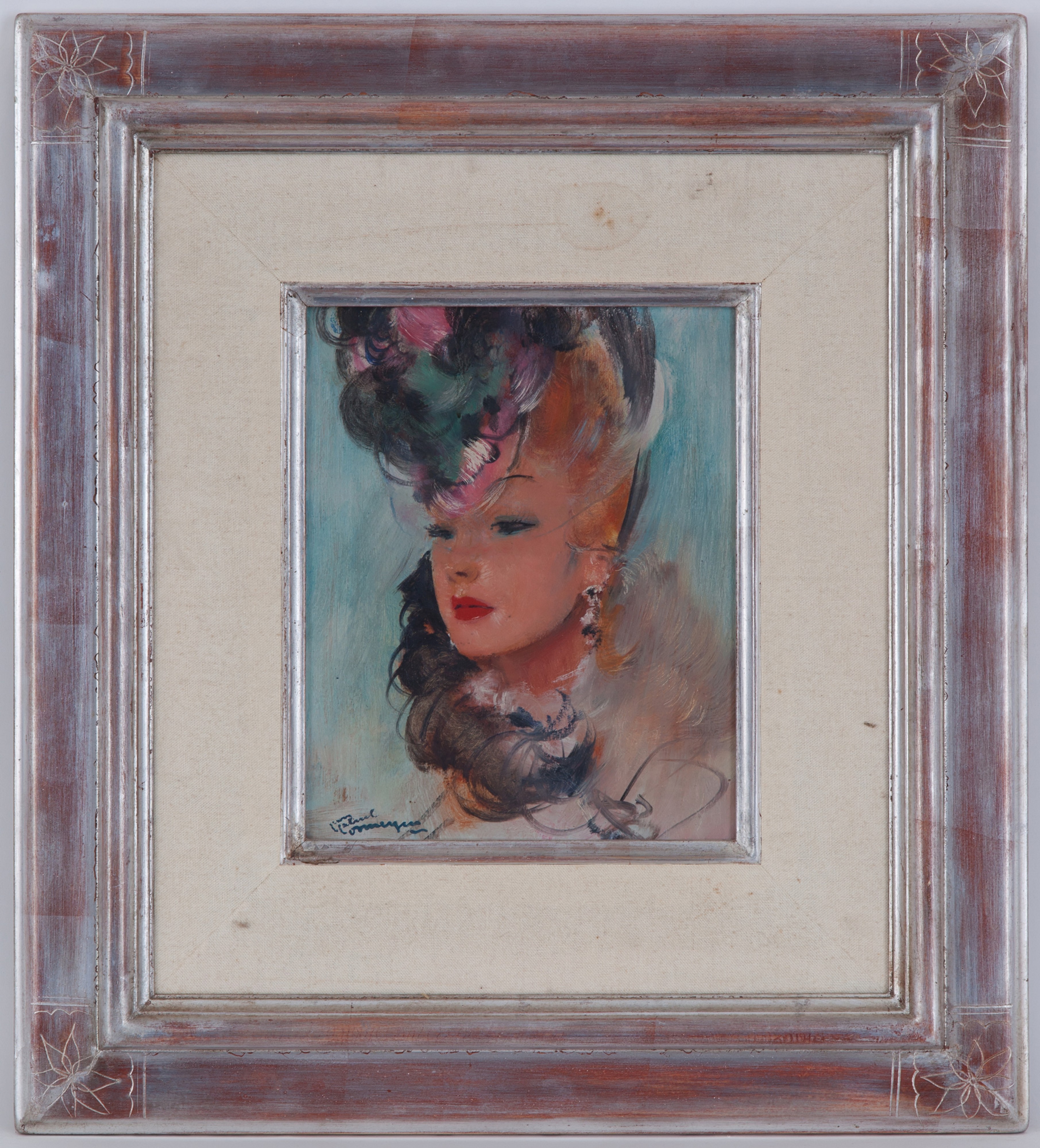 Jean Gabriel Domergue (1889-1962) , Portrait de J.… | Piguet