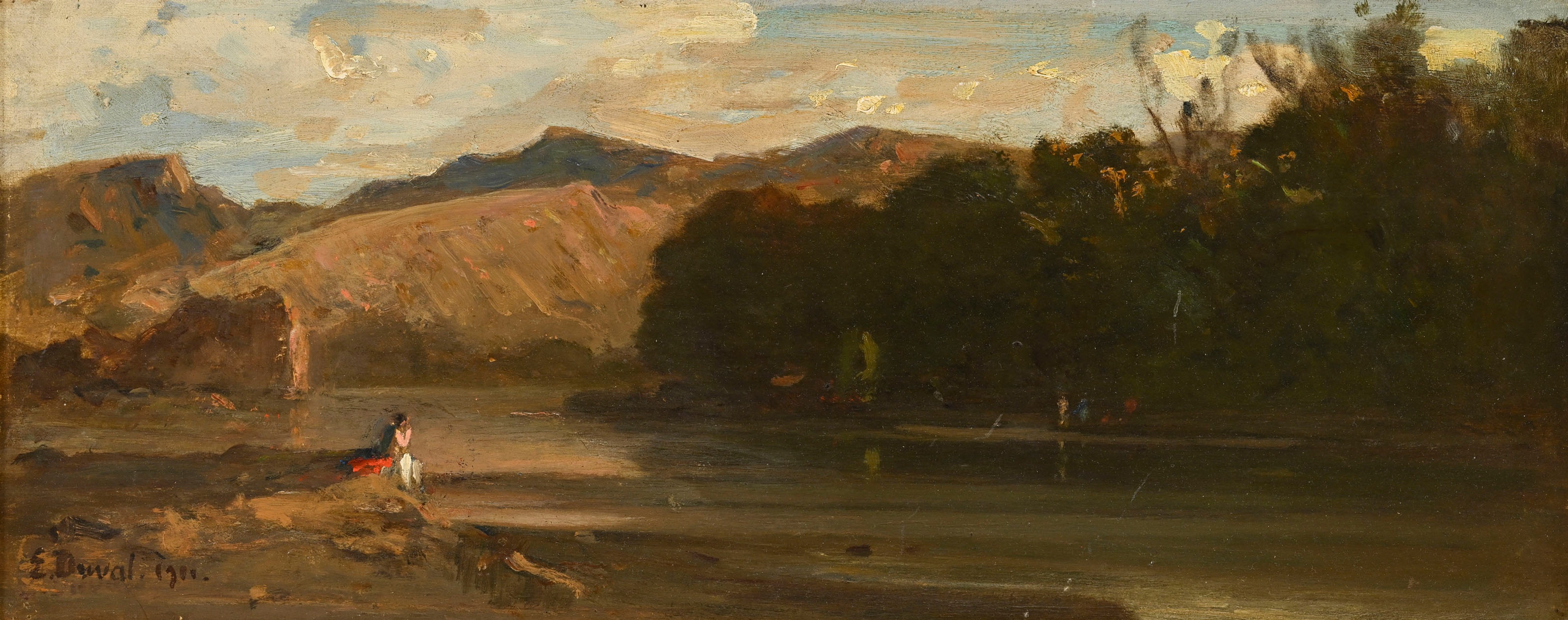 Etienne Duval (1824-1914), Personnage sur la… | Piguet