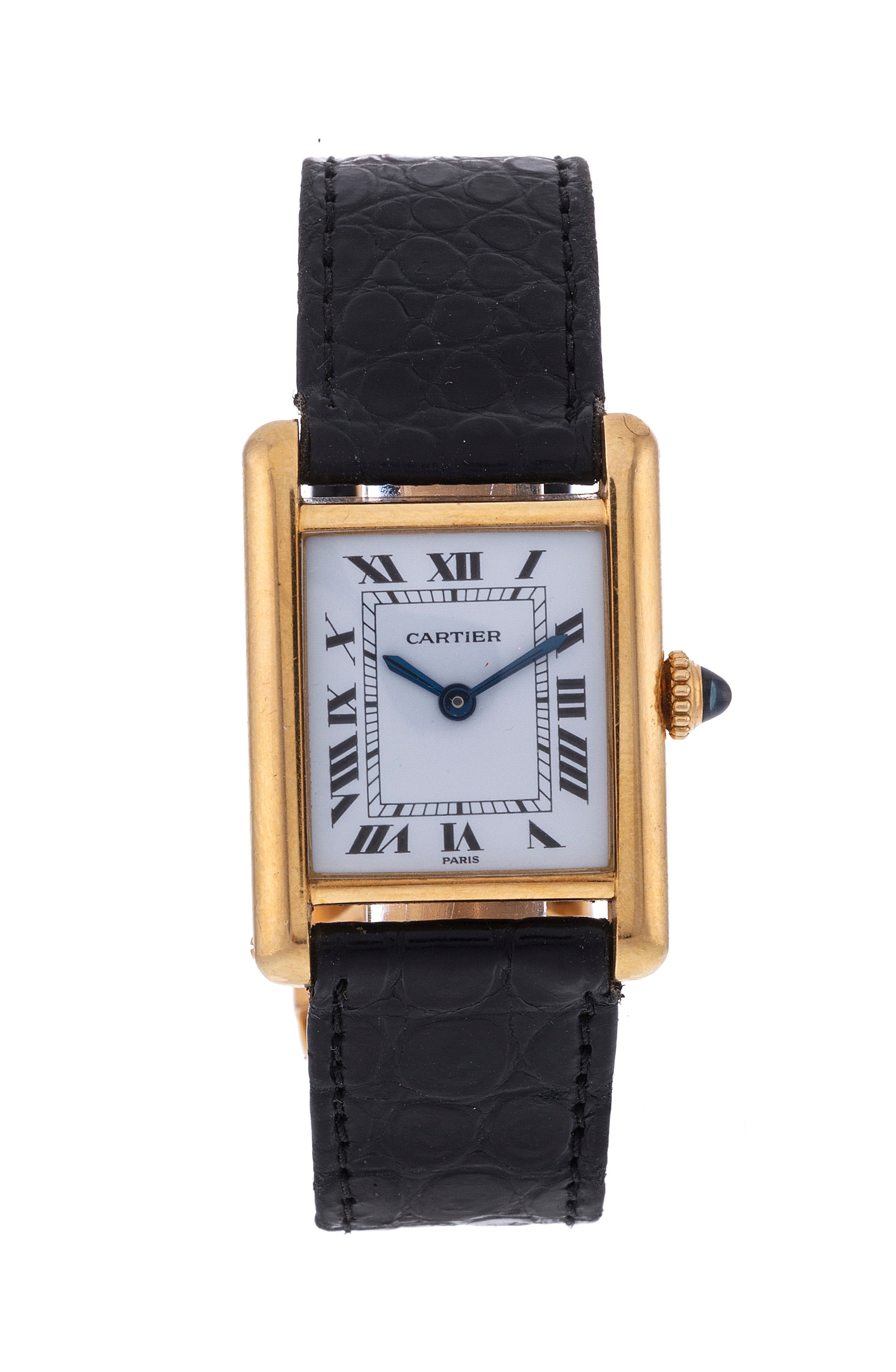 Cartier, Tank, montre en or 750 mécanique Signée… | Piguet