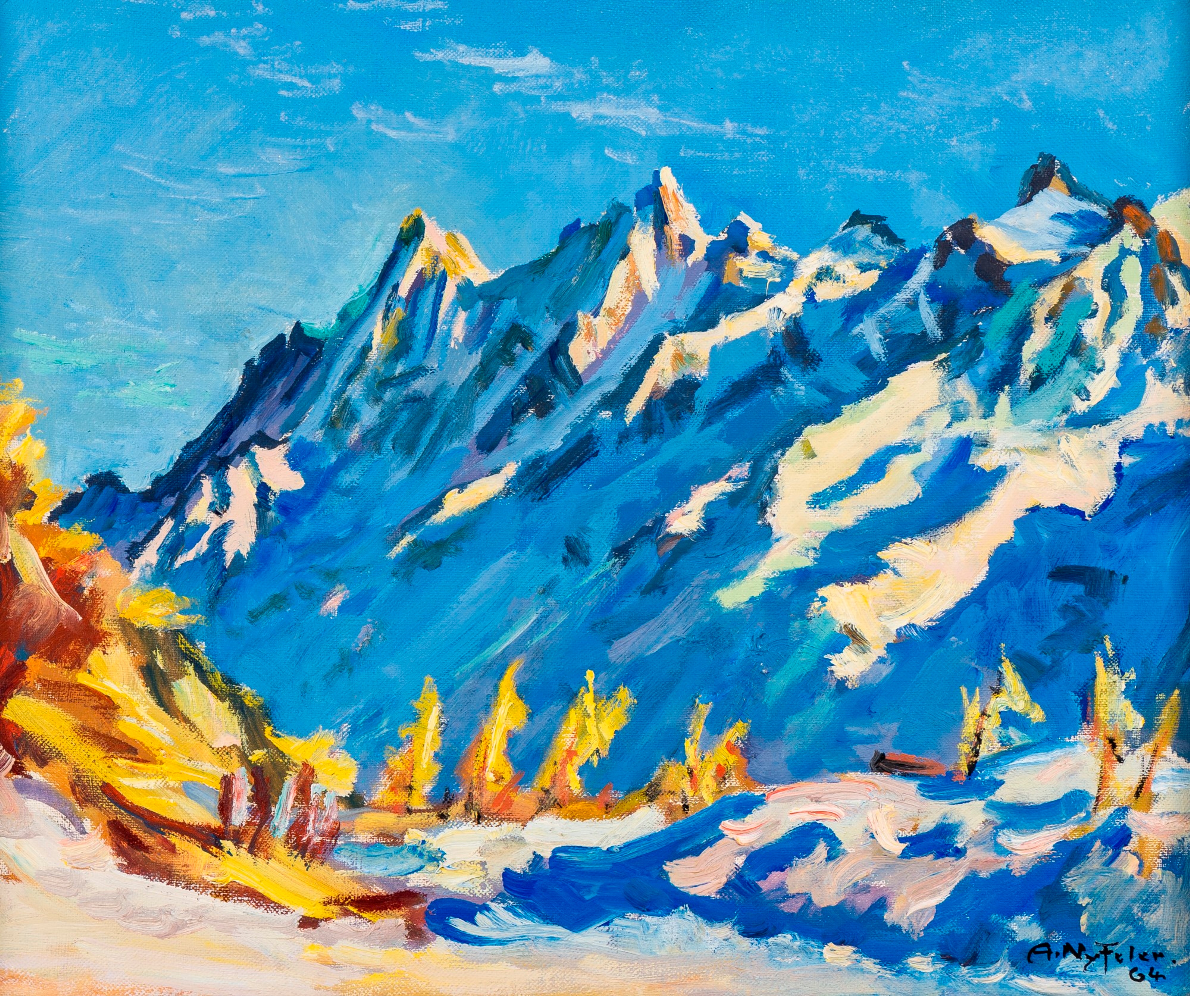 Albert Nyfeler (1883-1969), Lötschentaler… | Piguet