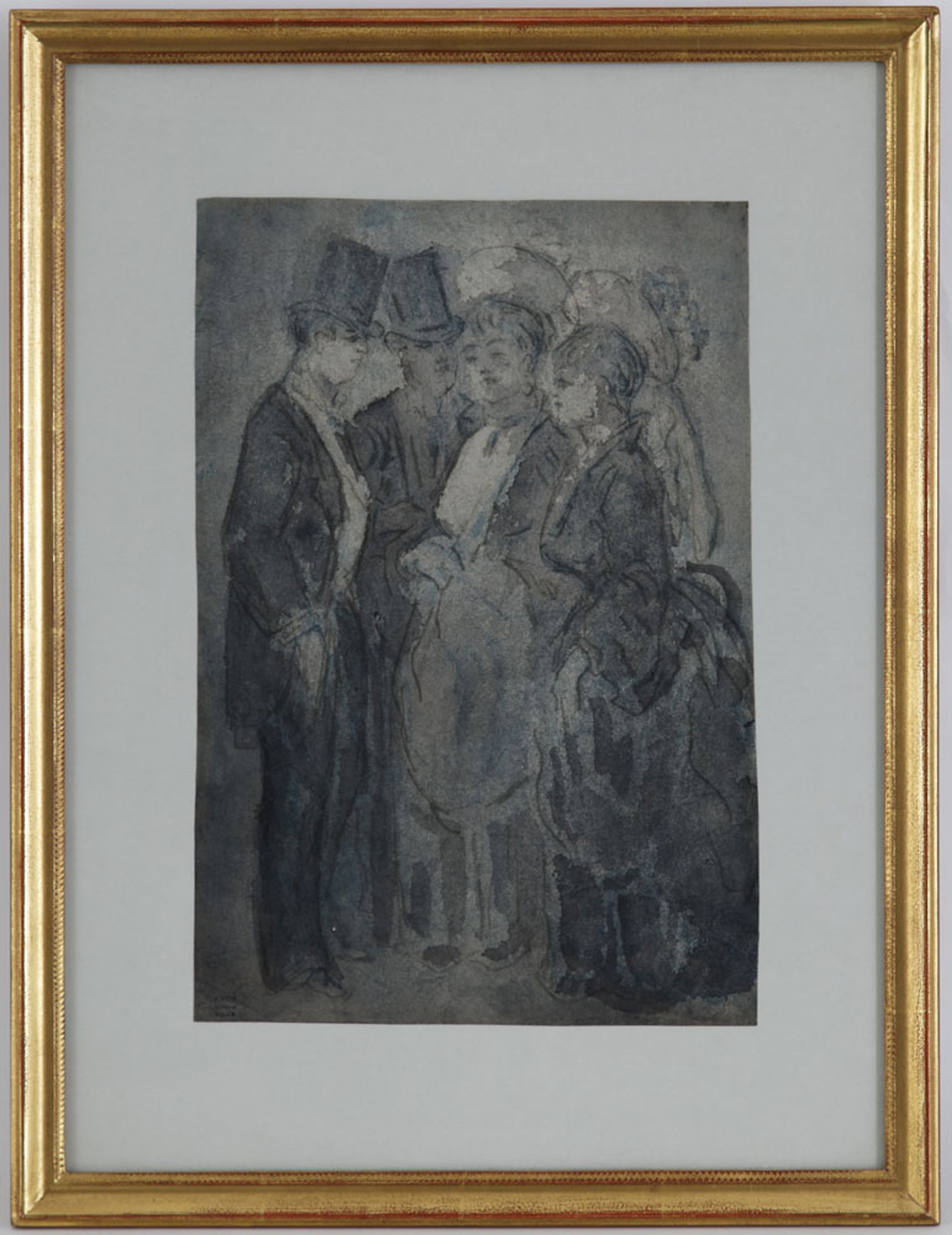 Constantin Guys (1802-1892), Rencontre à la… | Piguet
