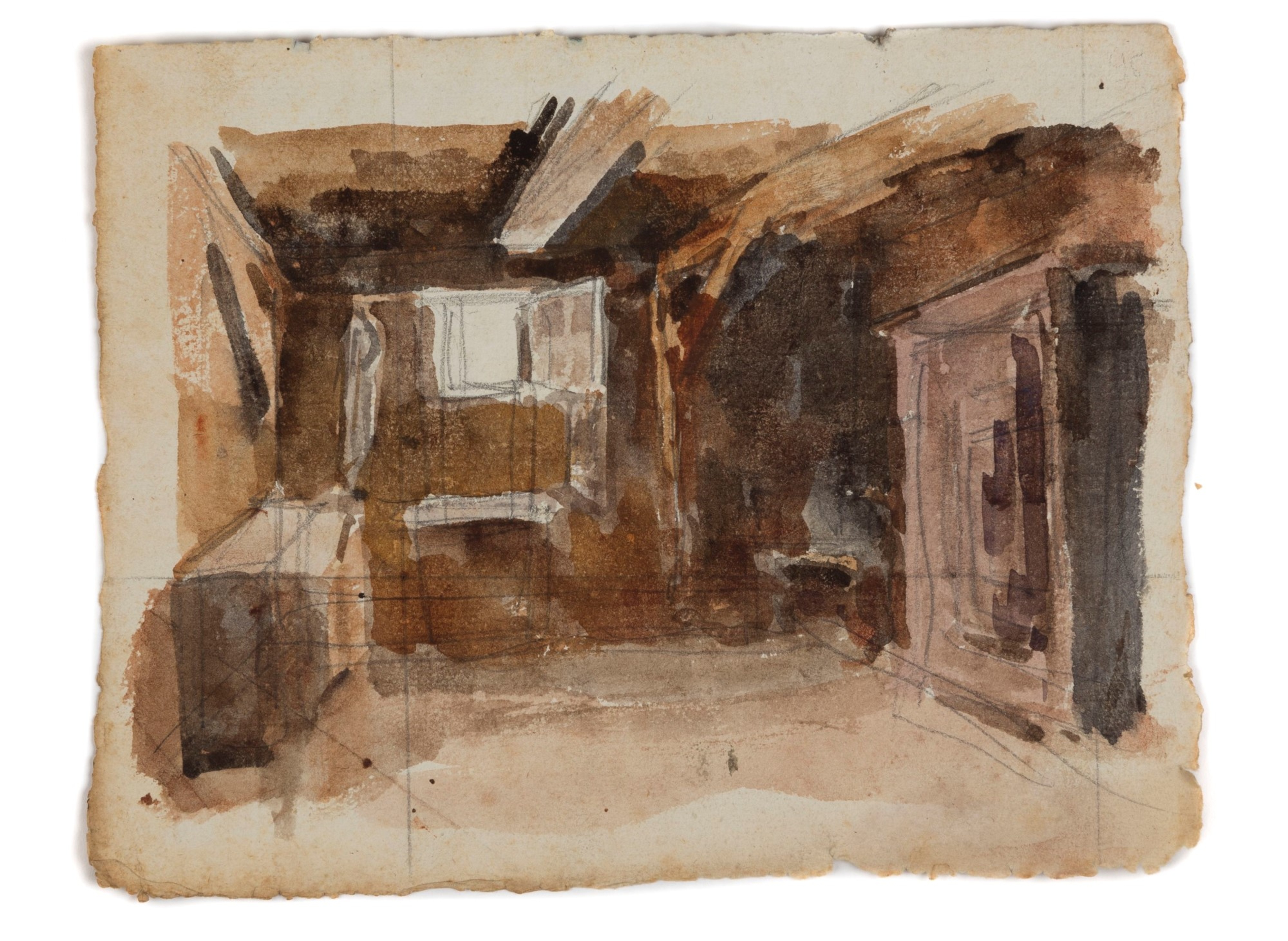 Albert Anker (1831-1910), Intérieur de ferme /… | Piguet