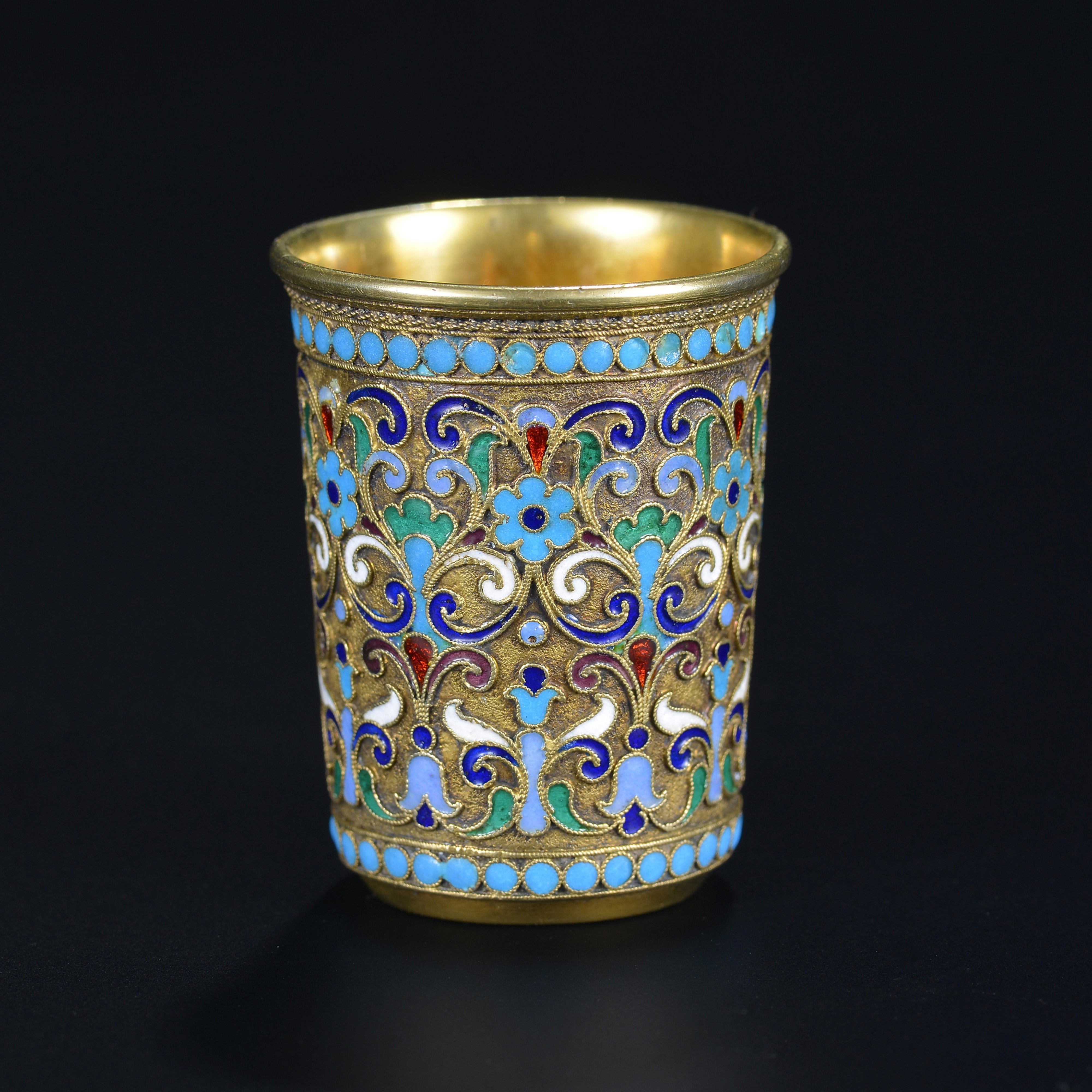 Charka en vermeil et émail cloisonné, Ivan… | Piguet