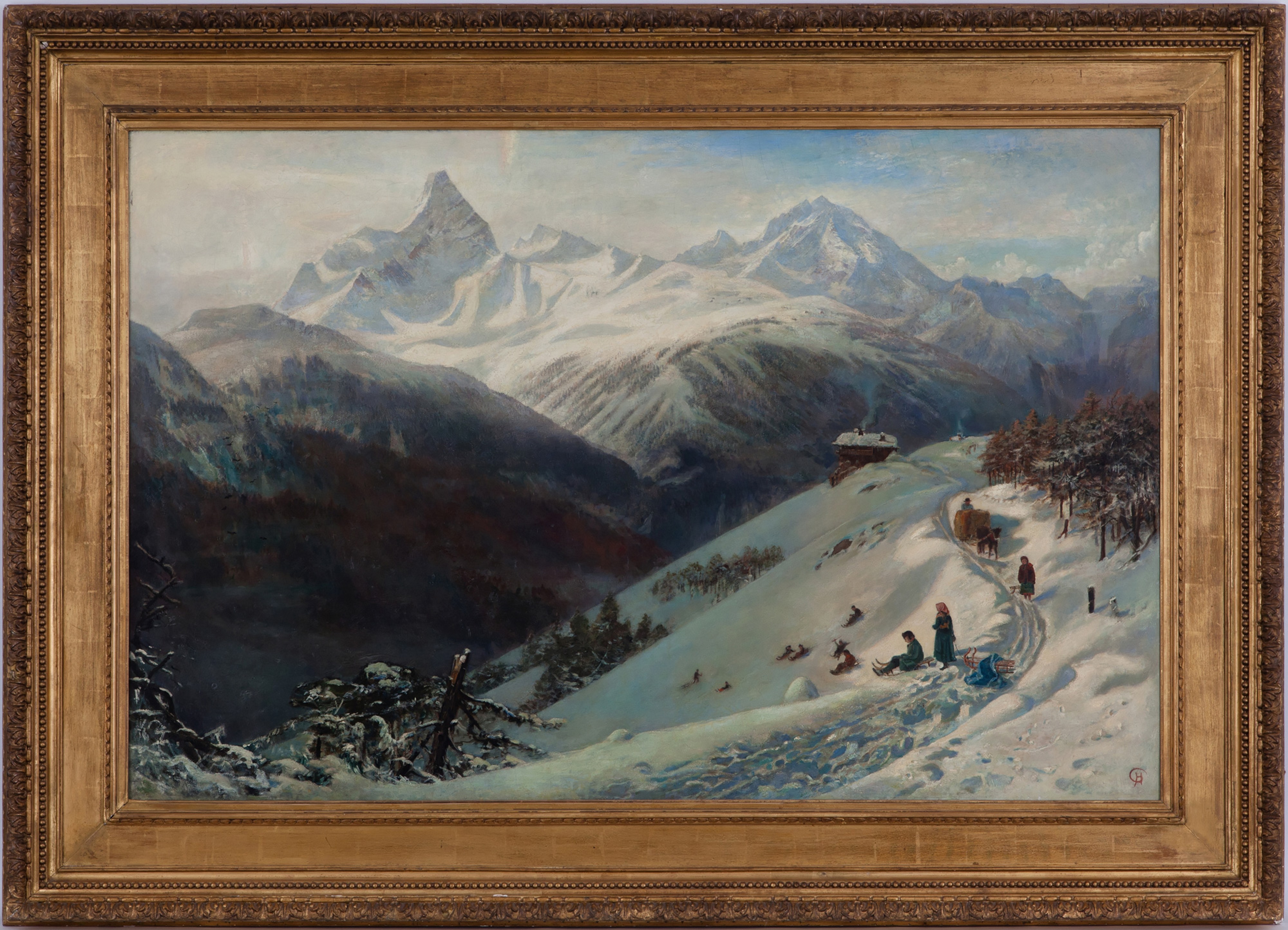 Harry Goodwin (ca 1840-1925), "Snow and sunshine… | Piguet