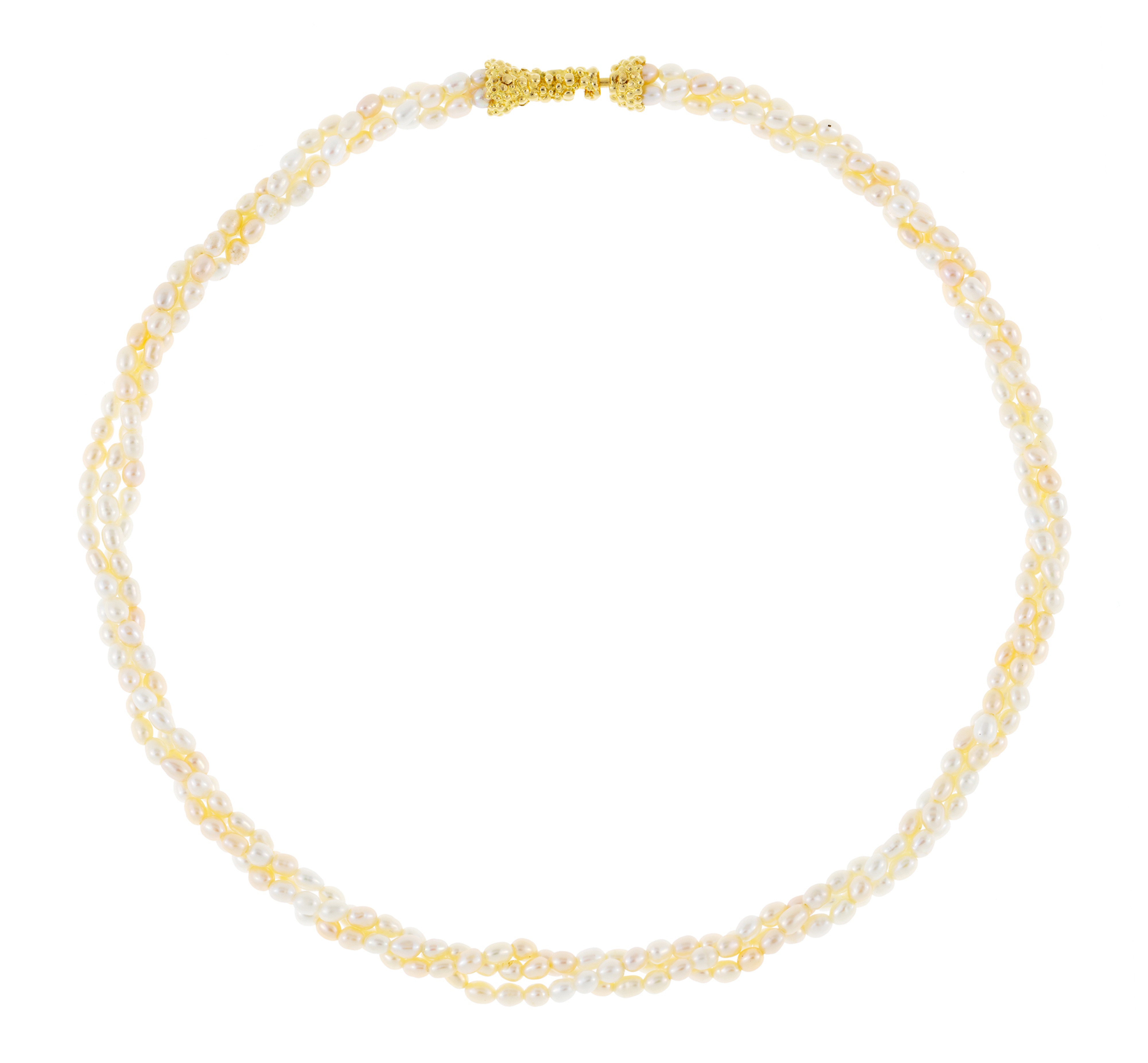 Gilbert Albert, collier composé de trois rangs de… | Piguet