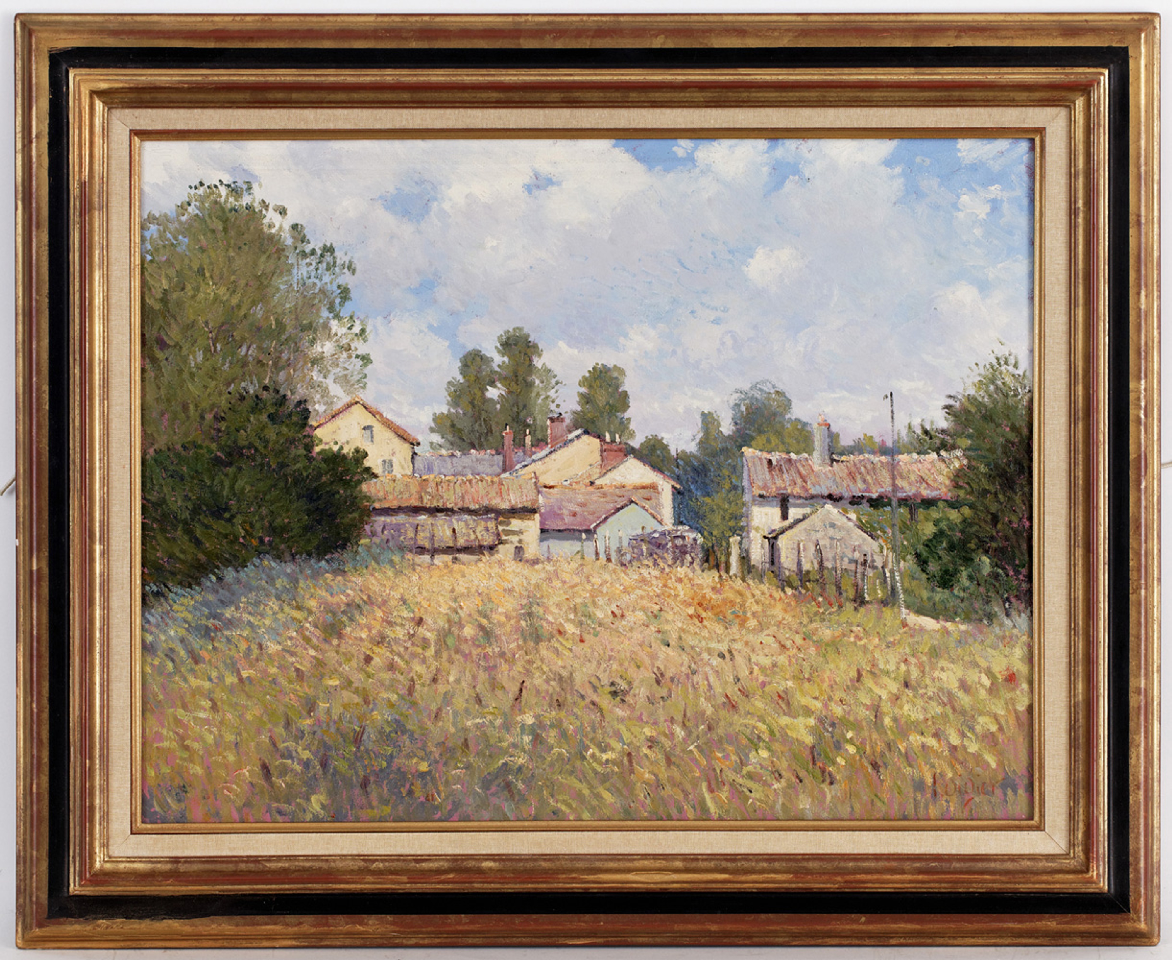 Luc Didier (1954), Le Moulin Neuf à Lencloître,… | Piguet