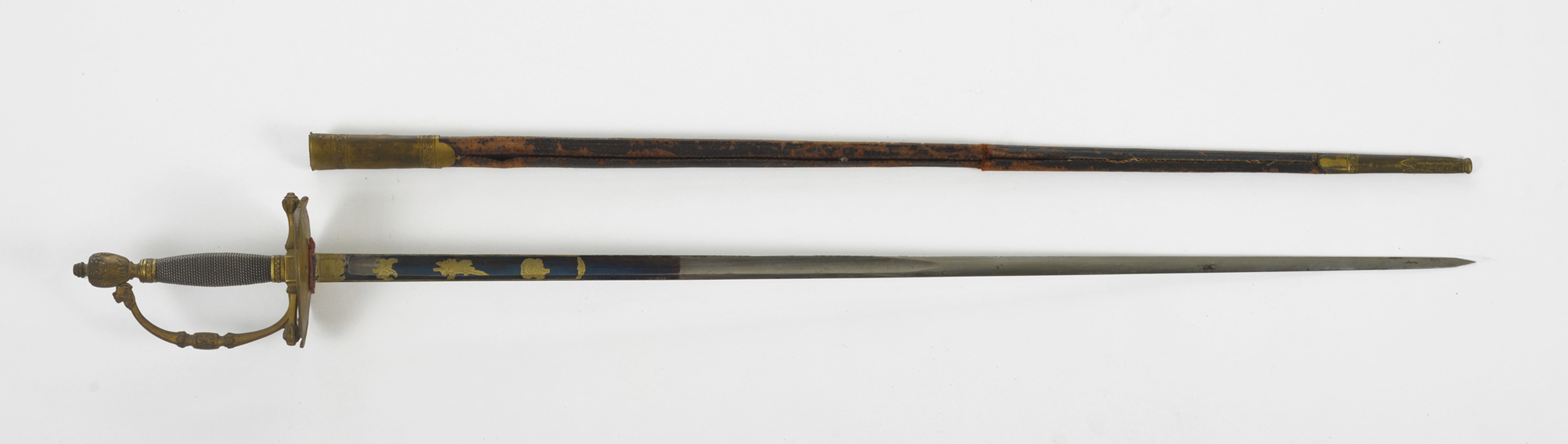 Épée de mousquetaire d'époque Restauration , lame… | Piguet