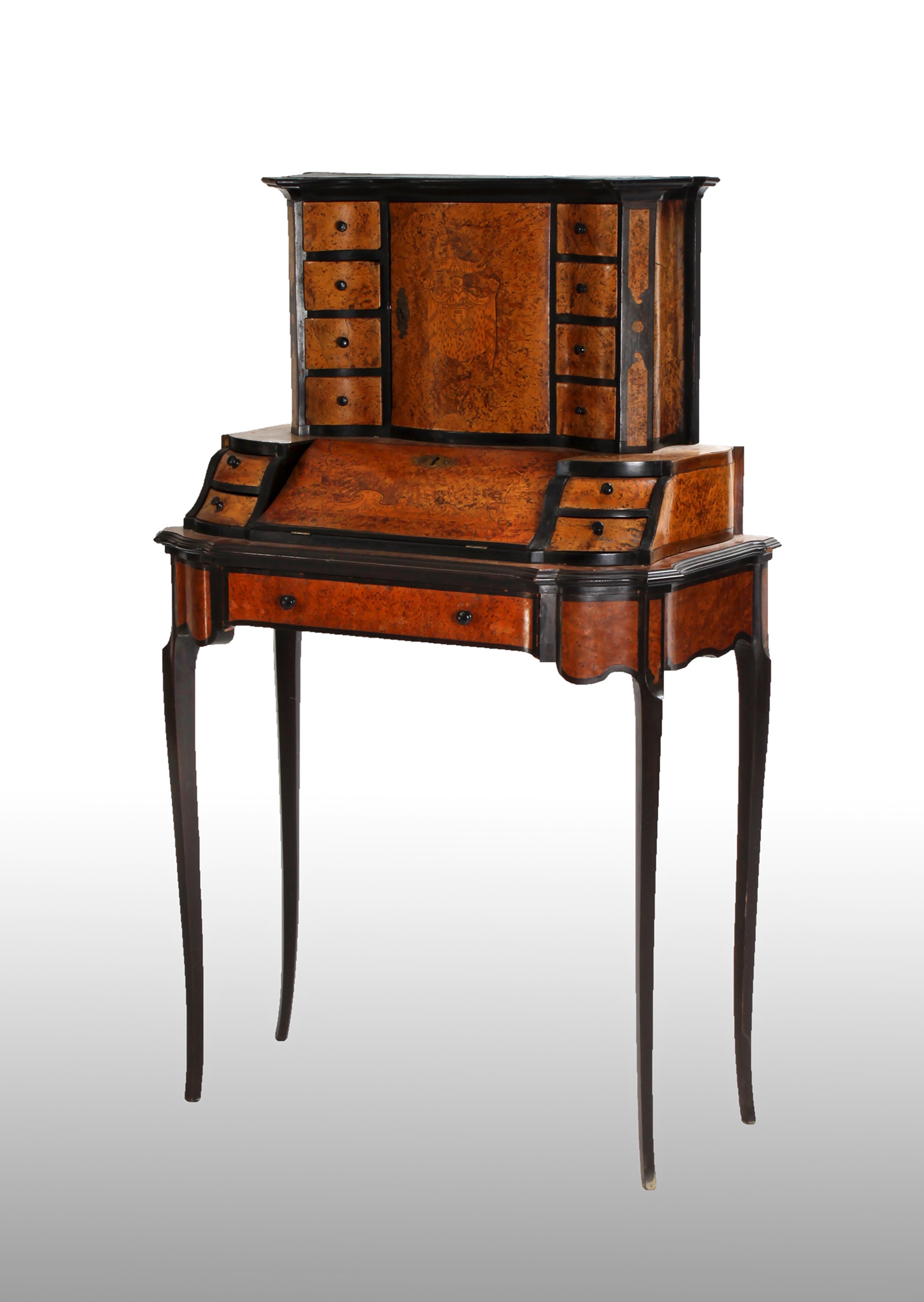 Bureau à gradin en partie d'époque XVIIIe s.,… | Piguet