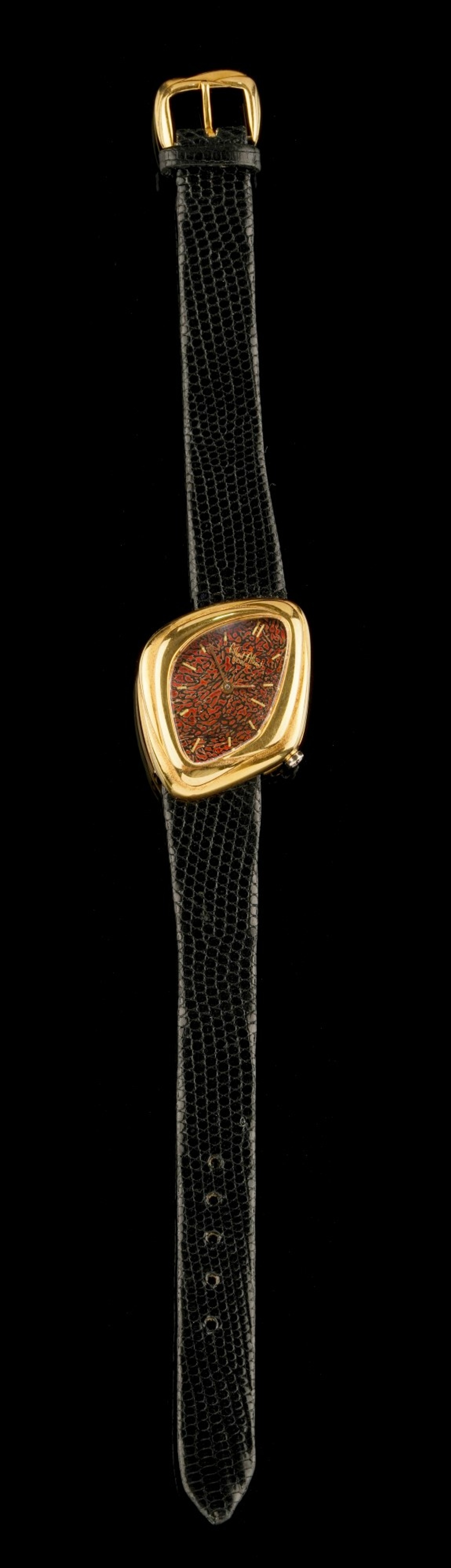 Gilbert Albert, montre or 750 et os dinosaure… | Piguet