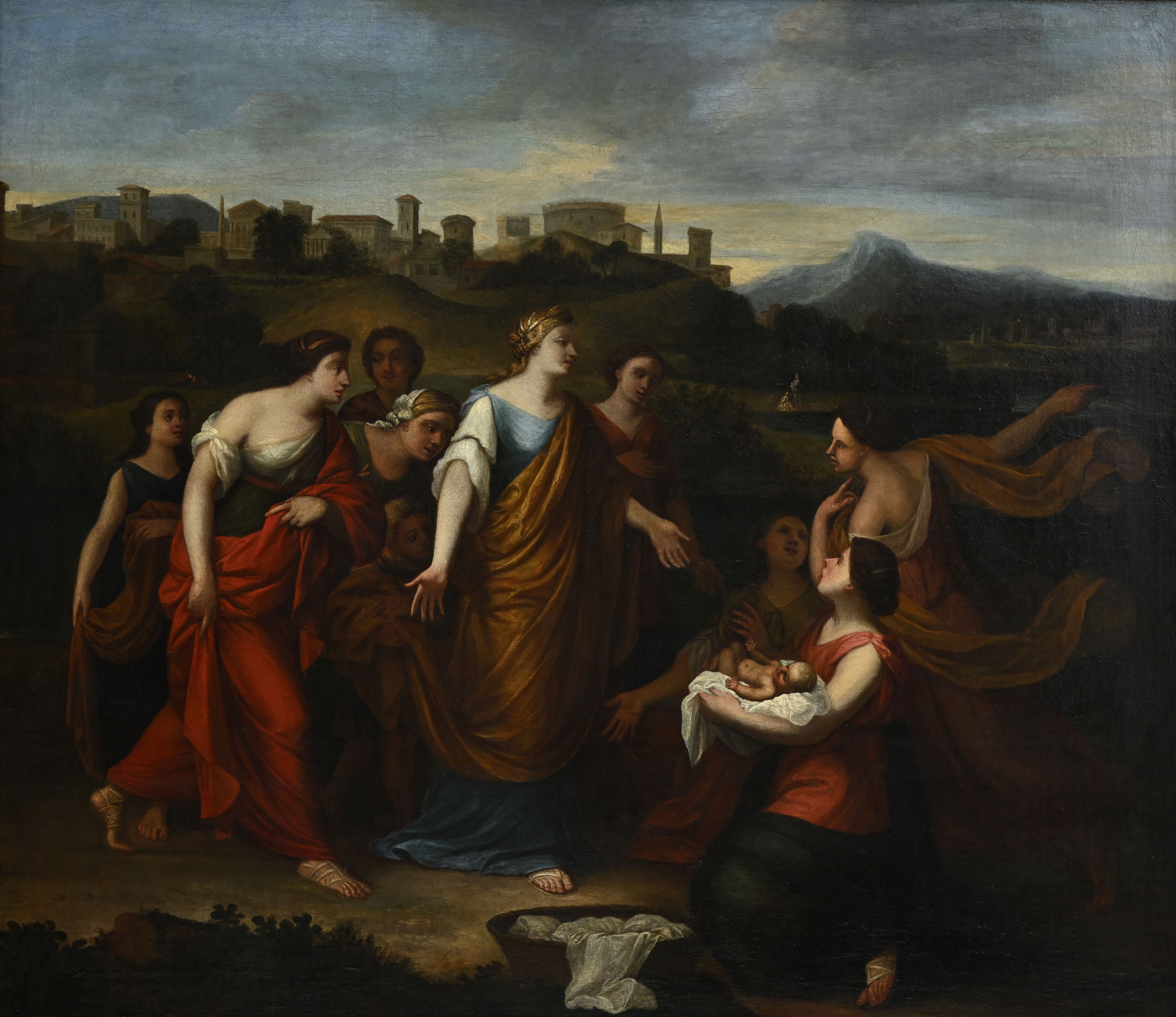 Sébastien Bourdon (1616-1671), école de , Moïse… | Piguet